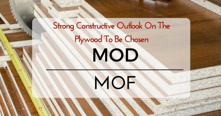 MDO vs MDF: Strong Constructive Outlook On The Plywood To Be Chosen