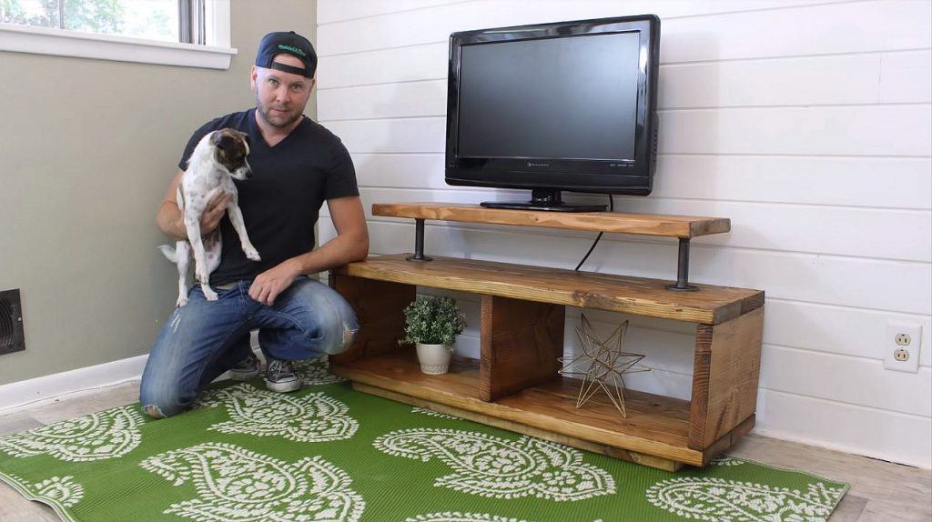 35 Awesome DIY TV Stand Plans: Woodworking Projects for Your Precious ...